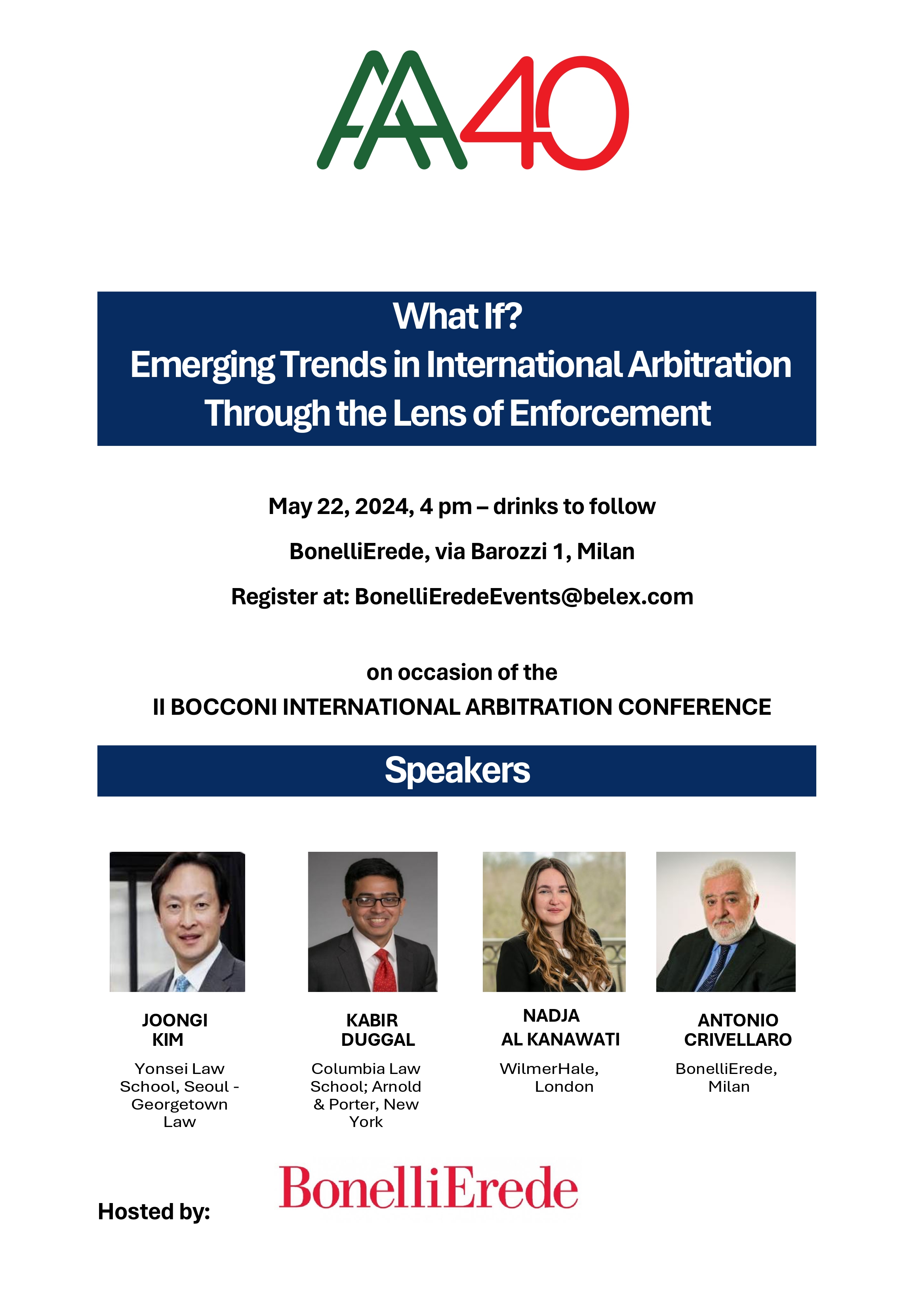 What If? – Assessing New Trends in International Arbitration Through Enforcement Lens – The ...